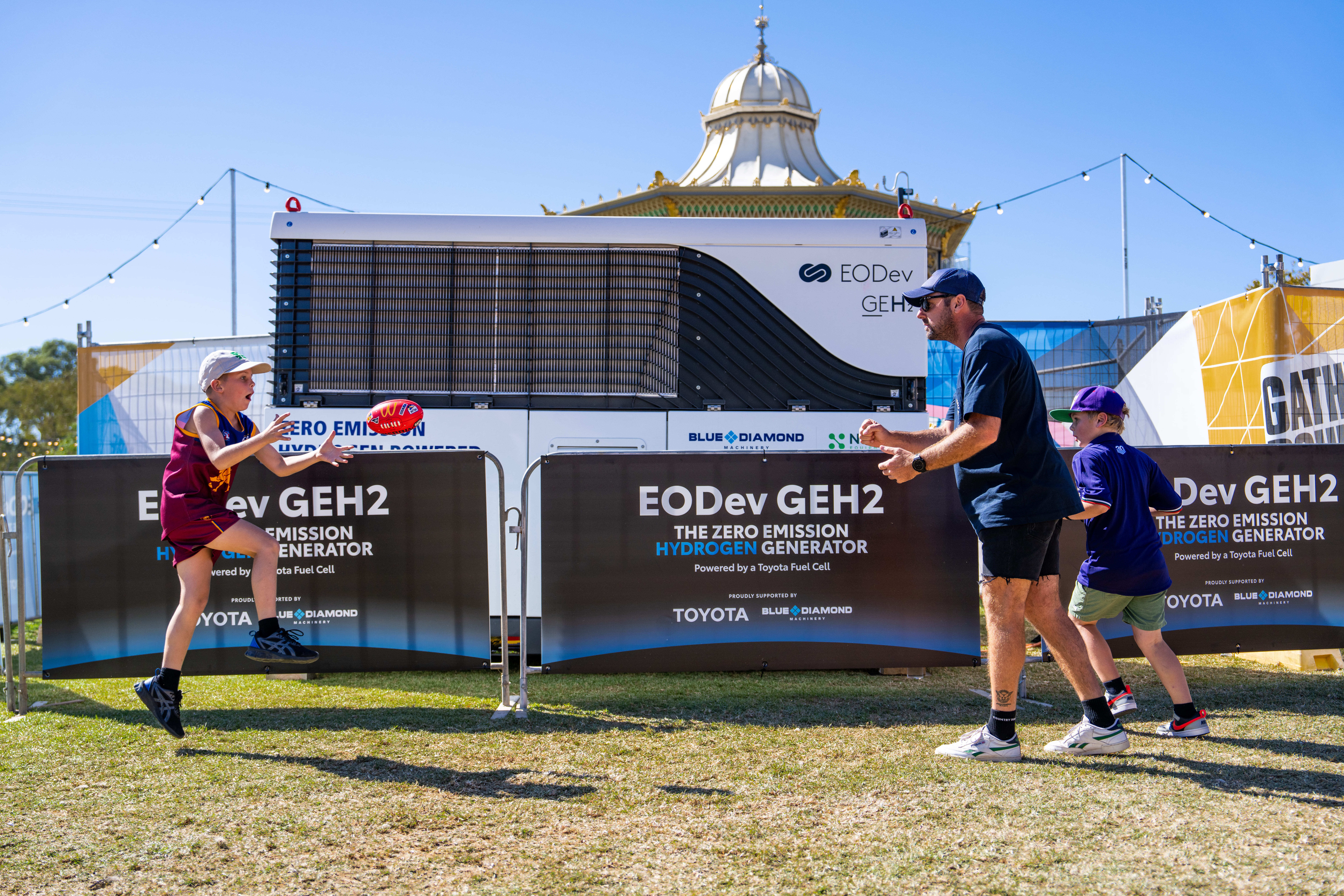 GEH2: Electro-hydrogen power generator and emergency power suply