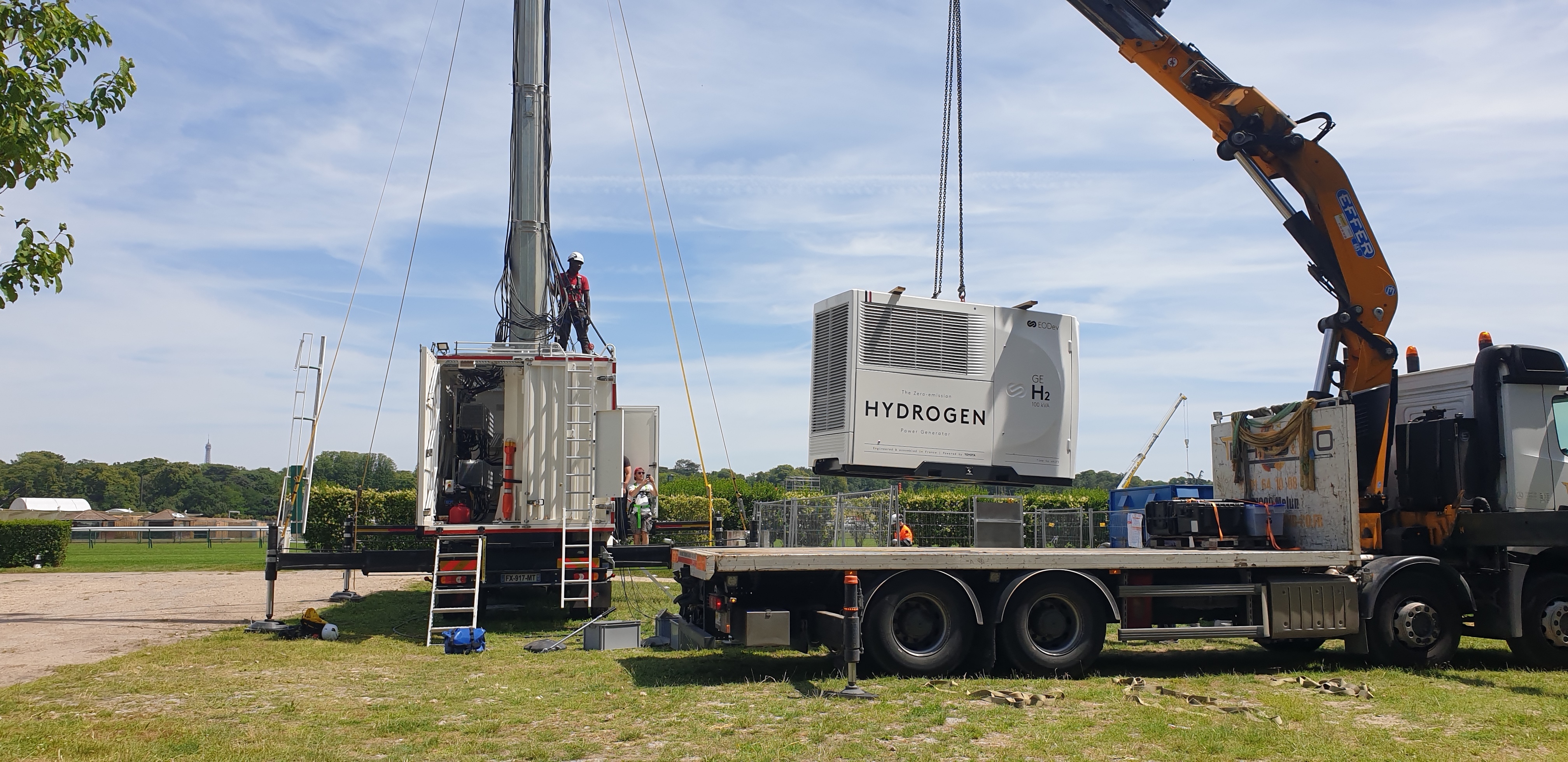 GEH2: Electro-hydrogen power generator and emergency power suply