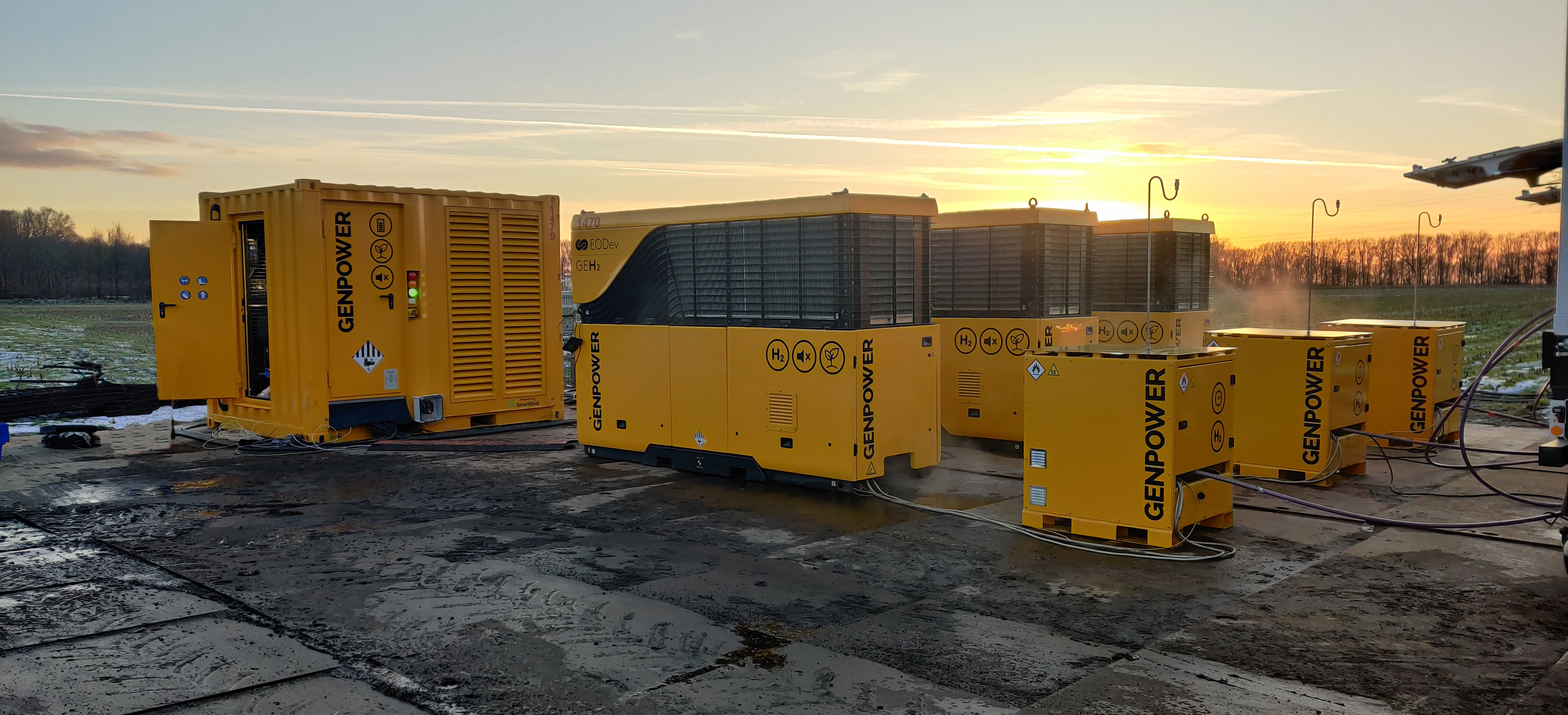 GEH2: Electro-hydrogen power generator and emergency power suply