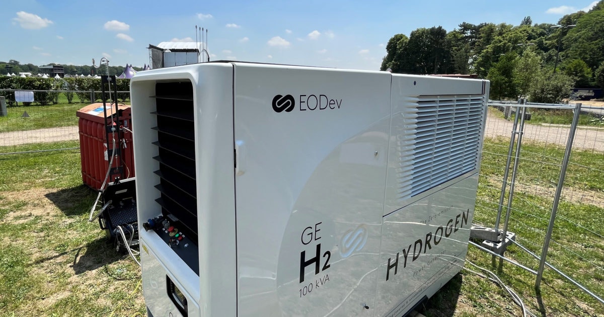 EODev | Le générateur hydrogène GEH2 alimente un réseau mobile…